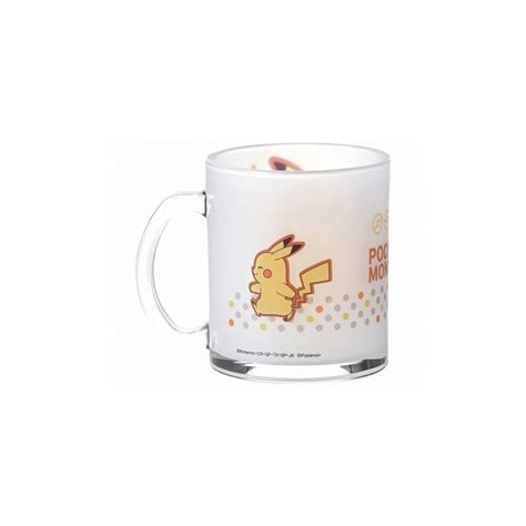 Glass Mug Pikachu Pattern Pokémon Meccha Japan
