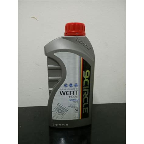 Jual Oli Mobil Terbaik 9circle 10w40 100 Synthetic Engine Oil Wert 1l