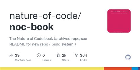 Github Nature Of Code Noc Book The Nature Of Code Book Archived Repo See Readme For New