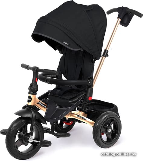 Moby Kids Leader 360° 12x10 AIR (черный) детский велосипед купить в Минске