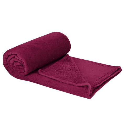 Manta Casal Lisa1 8x2m Camesa Vinho Carrefour