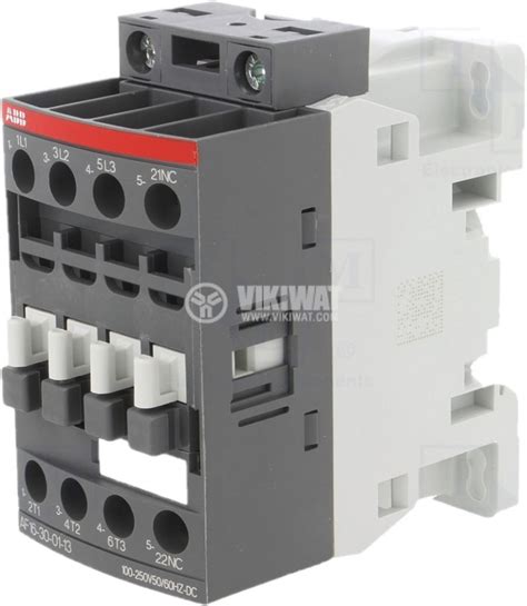 Contactor Af16 30 01 13 3p 100~250v Coil 16a Operational Contacts 3xno