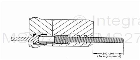Ms27488 Plug End Seal Electrical Connector