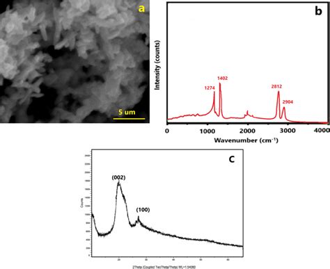 Fesem And Raman Spectra Of Lignin Prepared Download Scientific Diagram
