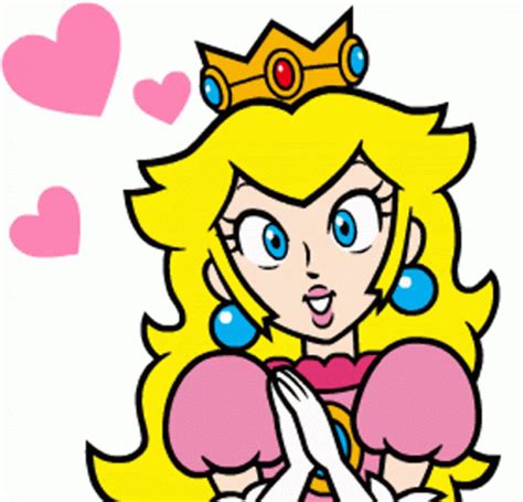 Princess Peach Princess Sticker Princess Peach Princess Heart Discover Share Gifs