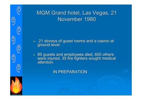 Mgm Grand Hotel Las Vegas 21 November 1980 Cooke On Fire