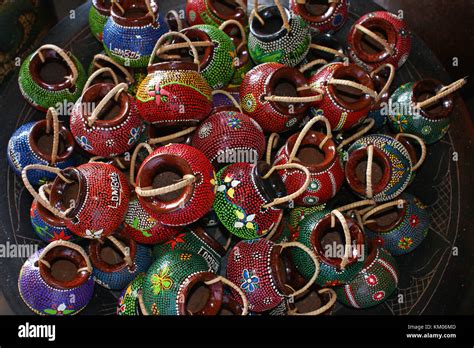 Kerajinan Gerabah Lombok Lombok Island Nusa Tenggara Indonesia Stock