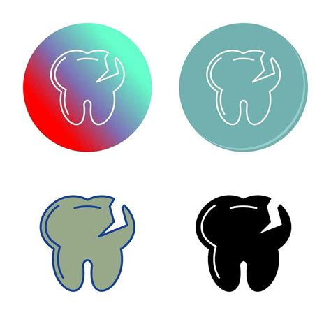 Tooth Vector Icon 34685286 Vector Art At Vecteezy