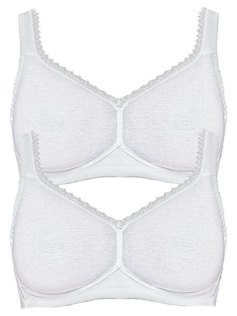 Susa Set Soft Bh 2er Pack Baumwoll Bh Ohne Bügel Organic Cotton Spar