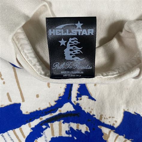 Hype Hellstar Yoga Enlightenment T Shirt Grailed