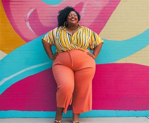 8 Plus Size Summer Outfit Ideas With Linen Pants And Striped Blouses