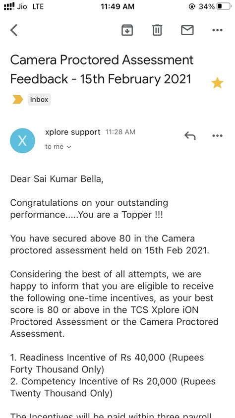 Sai Kumar Bella On Linkedin Tcs Xplore Tcs Tcsion