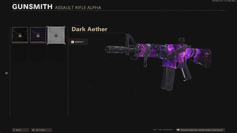 Hackers de Warzone han sido vistos usando un camuflaje de éter oscuro