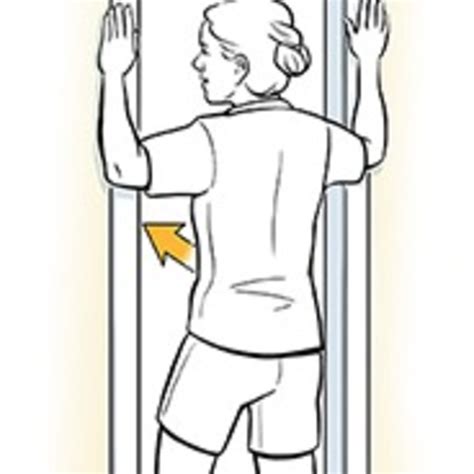 Doorway Pec Stretch By May Ben Yehuda Exercise How To Skimble