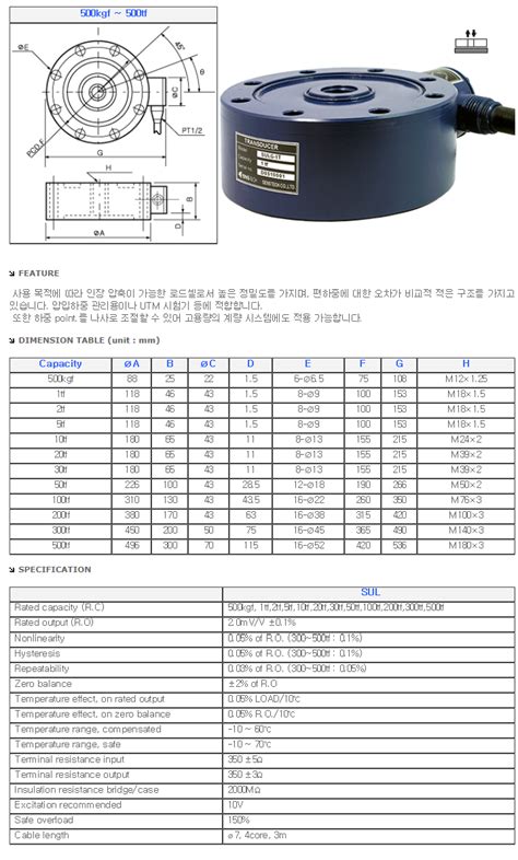 Low Profile Tension Or Compression Load Cells SUL By SENSTECH Komachine Supplier Profile And