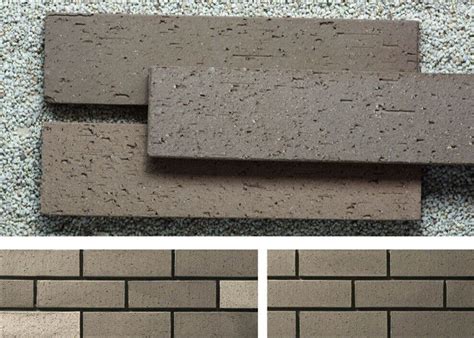 Outside Brick Veneer Wall Panels Clay Wall Building Material With Rough