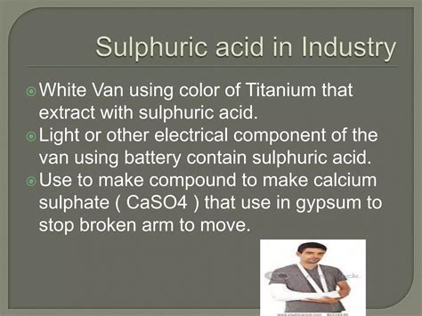 Uses Of Acids In Daily Life And Industry Ppt