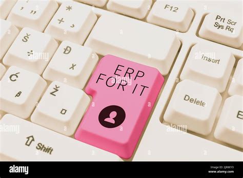 Text Caption Presenting Erp For It Business Approach Enterprise