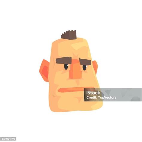 莫霍克卡通人物向量圖的人臉向量圖形及更多人圖片 人 人的臉部 人體部分 Istock