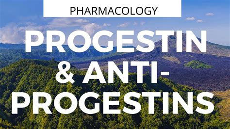 Sex Hormones Part 5 Progesterone And Anti Progestins Pharmacology