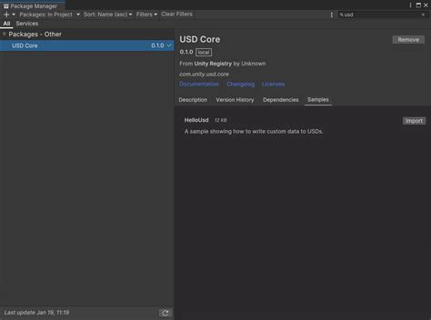 Usd Core Usd V2302 C Bindings For Unity Usd Core 100 Pre1