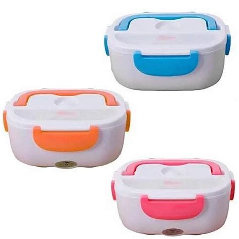 Multi Function Electric Heated Portable Food Warmer Electric Lunch Box Tiffin Box Lunch Dabba At