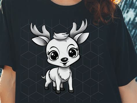 Cute Reindeer Svgreindeer Face Svg Reindeer Clipart Reindeer Png