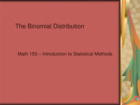 Ppt The Negative Binomial Distribution Powerpoint Presentation Free Download Id 6891956