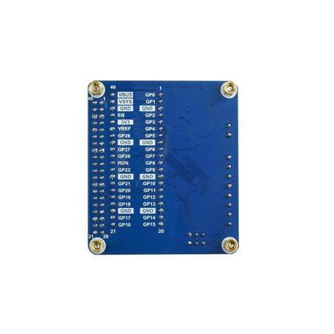 waveshare dc motor driver module for raspberry pi pico driving up to