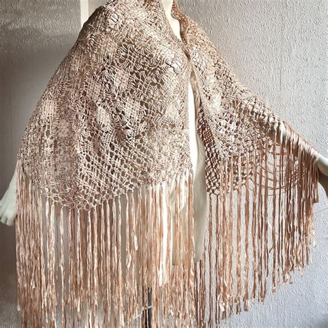 Macrame Shawl Etsy