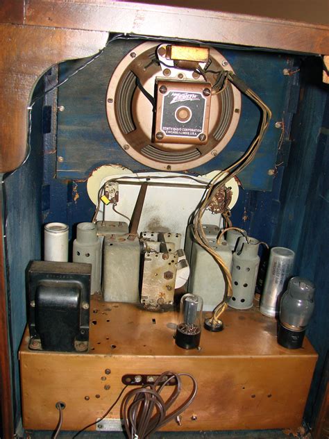 1937 Zenith 6s128 Large Tombstone Tube Radio Sold — Stans Antique