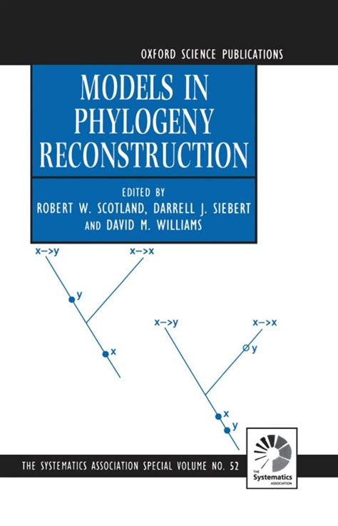 Models In Phylogeny Reconstruction Nhbs Academic And Professional Books