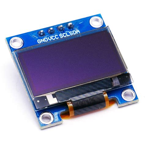 Display OLED Azul Amarelo I C Arduino E Cia