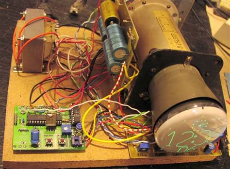 Homemade Scope Clock Dg7 Pic16