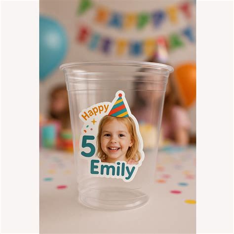 5th Birthday Stickers For Girls Free Design Personalized Name Age 5