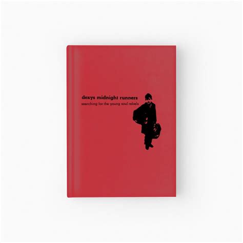 Dexys Midnight Runners Retro Style Graphic Design Hardcover Journal