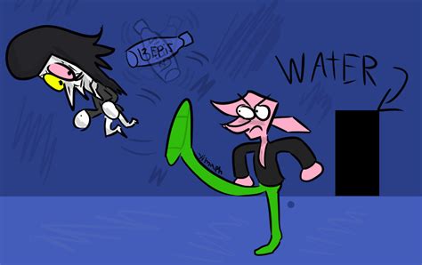 Request Spamton Kicked Out Of The Water Hole By Isencris On Deviantart
