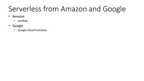 Azure Serverless Computing Pptx Web Development Internet