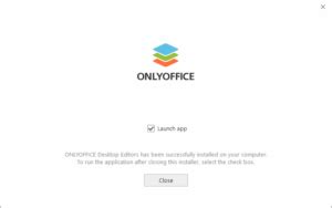 Install ONLYOFFICE Desktop Editors On Windows With The Online Installer