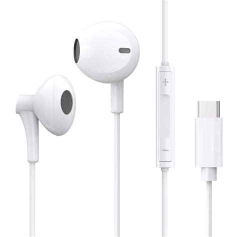 In Ear Headphones Magnetic Usb Type C Earbuds With Microphone Mic Volume Control G Oogle Pixel