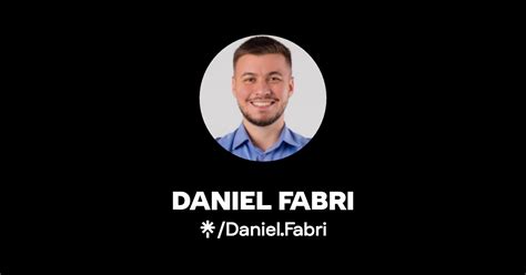 Daniel Fabri Instagram Facebook Tiktok Linktree