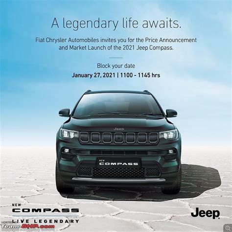 Jeep Compass Facelift Unveiled Page 7 Team Bhp
