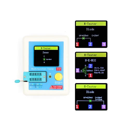 T7 Transistor Tester Diode Triode Capacitance Indu Grandado