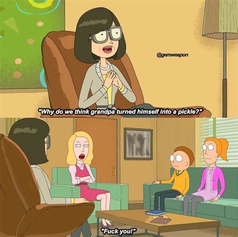 Rick And Morty • Pickle Rick Rick And Morty Rick I Morty Morty