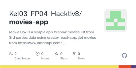 GitHub Kel FP Hacktiv Movies App Movie Box Is A Simple App To Show Movies List From Rd
