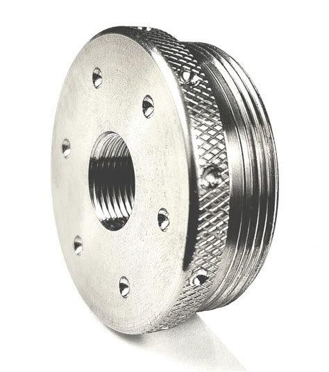 Tube Threaded Barrel Adapter Super Titanium Freedom Gear