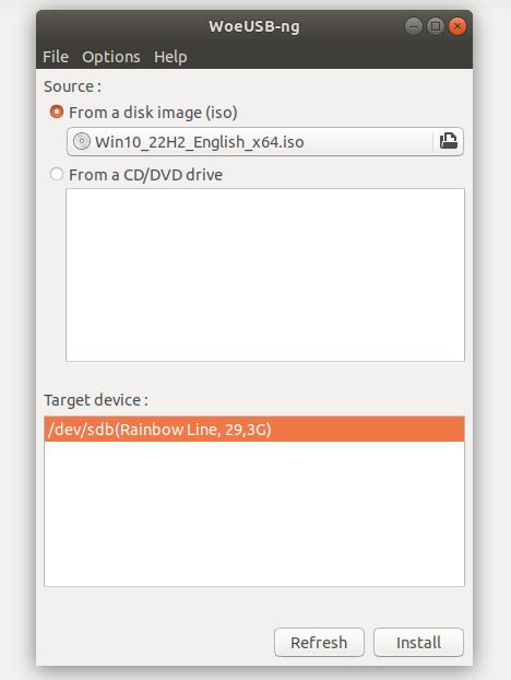 Create Bootable Windows USB On Ubuntu Tishonator
