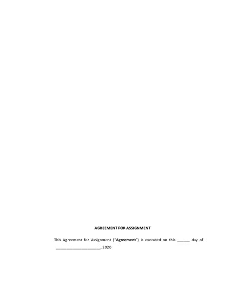 Fillable Online Assignment Of Option Agreement Sample Clauses Law Insider Fax Email Print