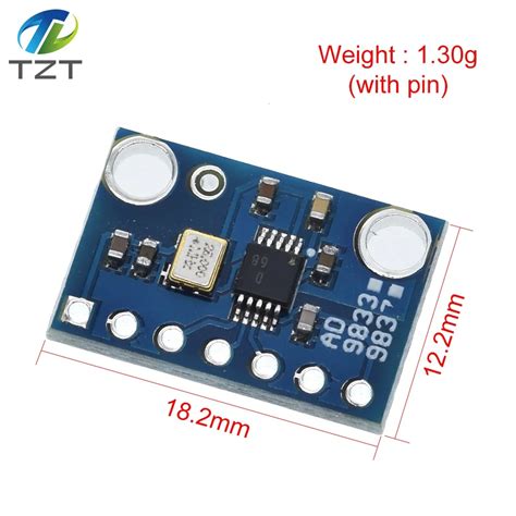 Tzt Ad9833 Programmable Microprocessors Serial Interface Module Sine