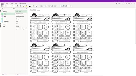 Using Onenote To Structure Campaign Notes R Dmacademy